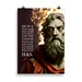 Epictetus Posters | A Wise Man | Epictetus Quotes | Stoic Poster ...
