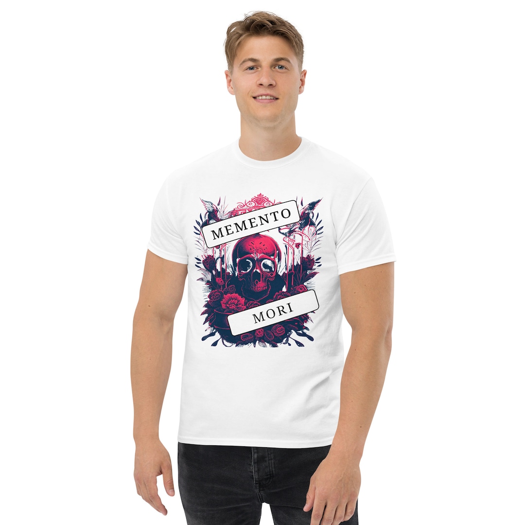 Memento Mori T-shirt Stoic T-shirt Stoicism T-shirts Stoic Clothing ...