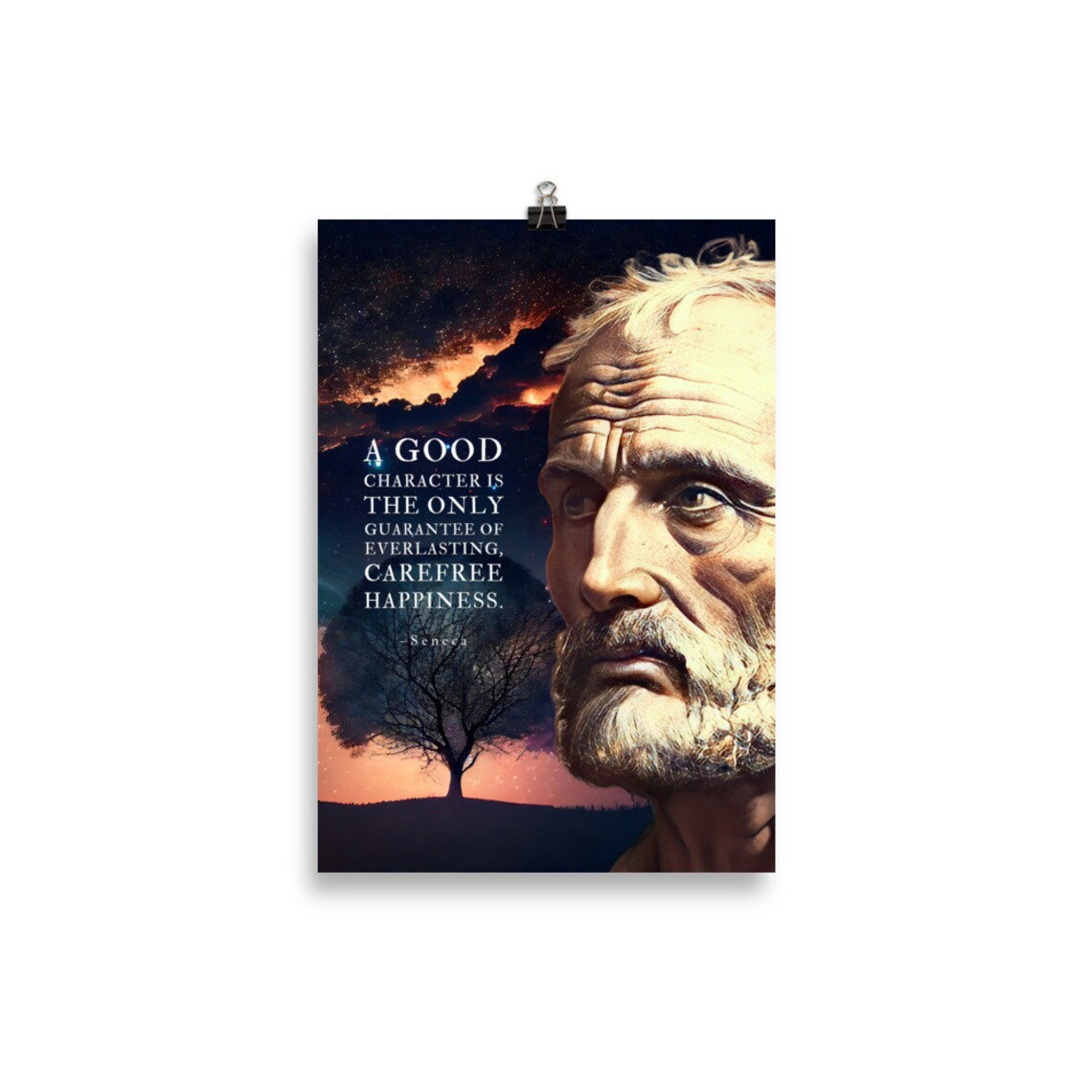 Seneca Posters A Good Character Seneca Posters Seneca - Etsy