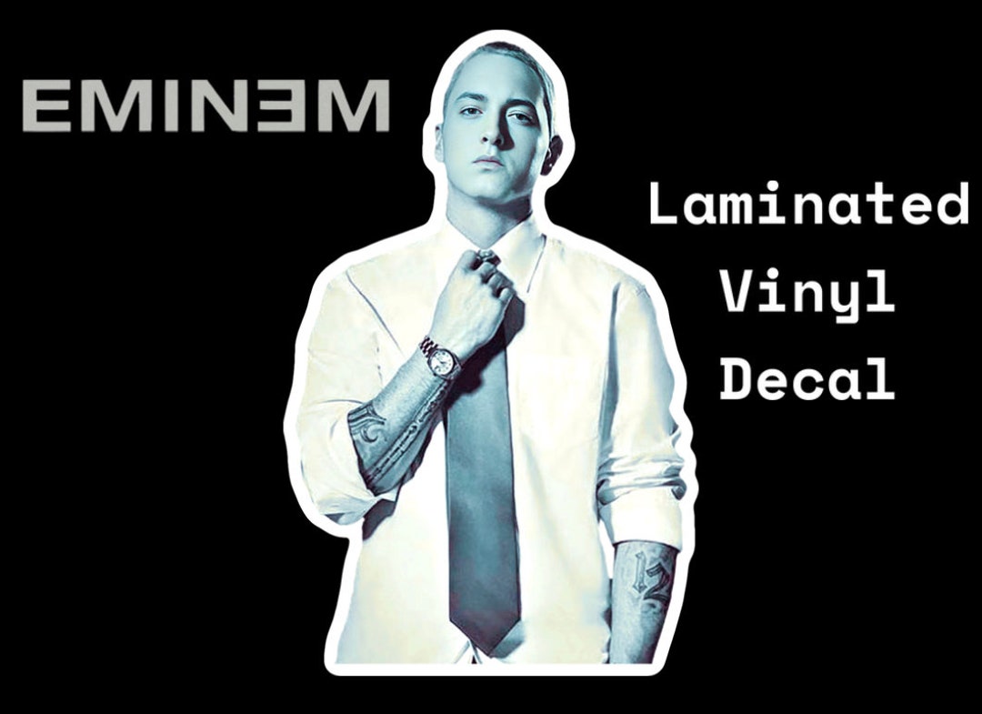 Eminem Decal Eminem Sticker Eminem Vinyl Sticker Eminem Fan - Etsy