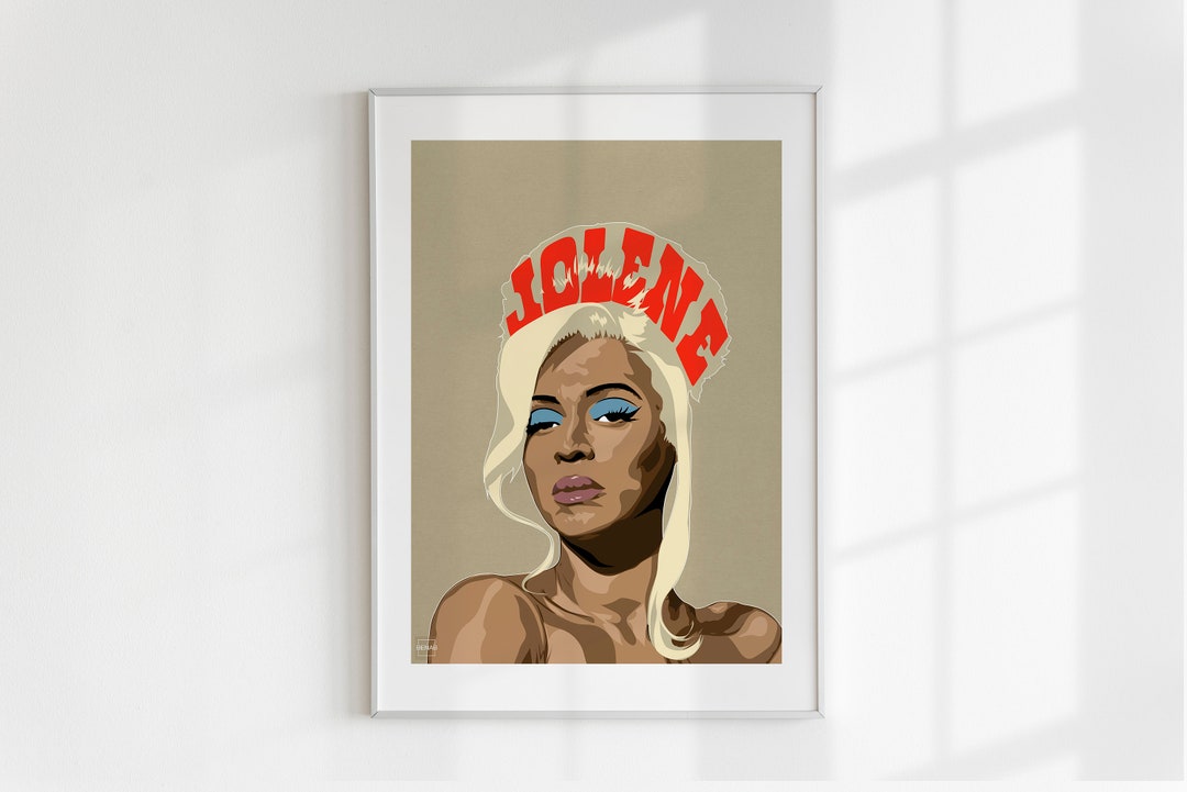 Jolene Art Print of Beyoncé Cowboy Carter Album Inspired Wall Art for ...