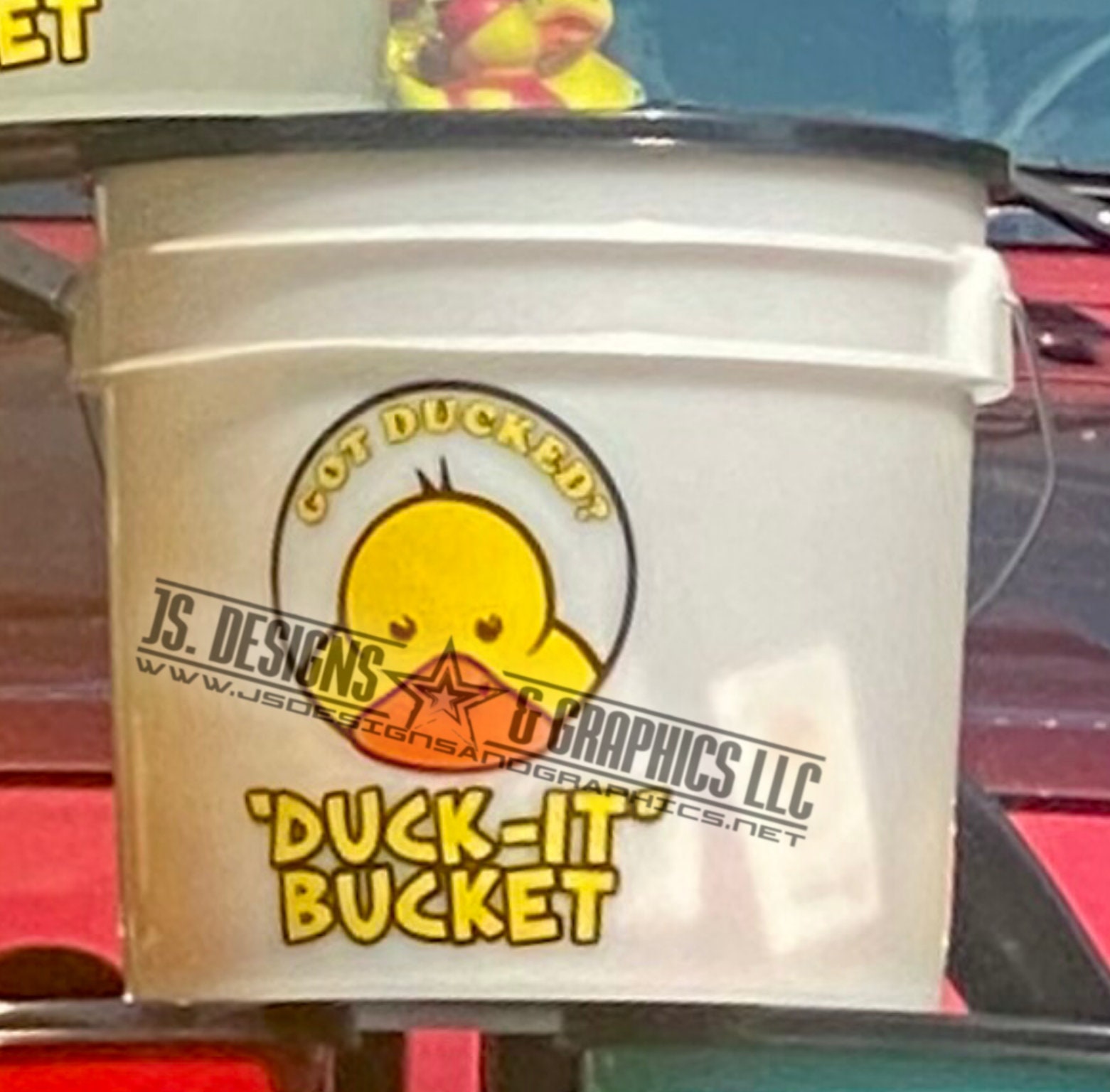 The White duck-it Bucket-30 Pre-tagged Ducks - Etsy