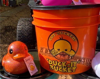 The Original duck-it Bucket-30 Pre-tagged Ducks - Etsy
