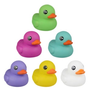 LED Light up Giant Rubber Duck-solid Series-7 Inch-batteries Included ...