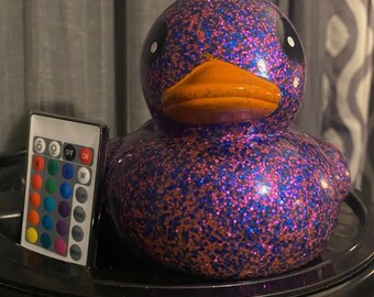 LED Light up Giant Rubber Duck-neon Series-7 Inch-batteries Included - Etsy