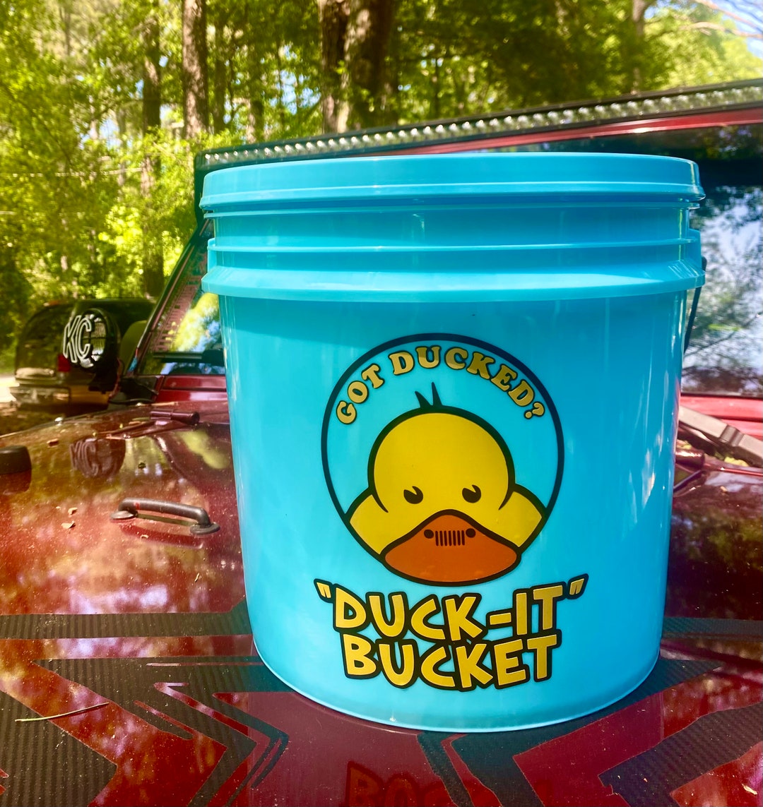 CUSTOMIZABLE the Aqua duck-it Bucket-30 - Etsy