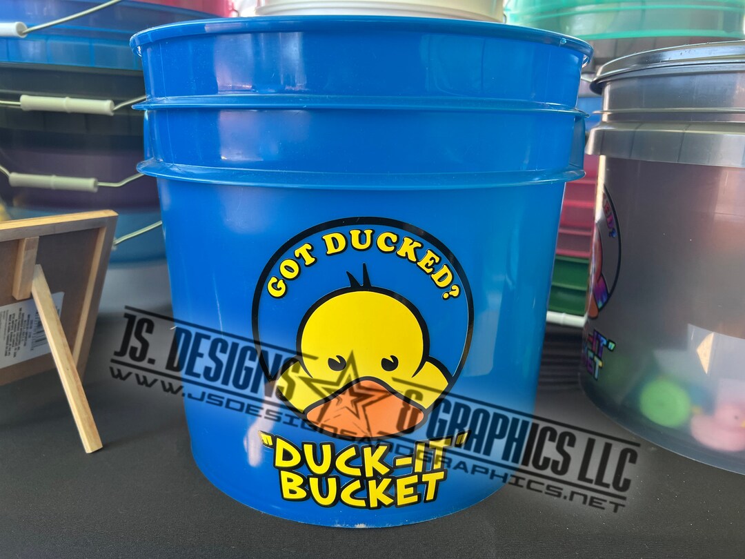 The Solid Blue duck-it Bucket-30 Pre-tagged Ducks Included - Etsy