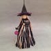 Hanging Witch Doll for Halloween Decoration, Kitchen Witch With Mini ...