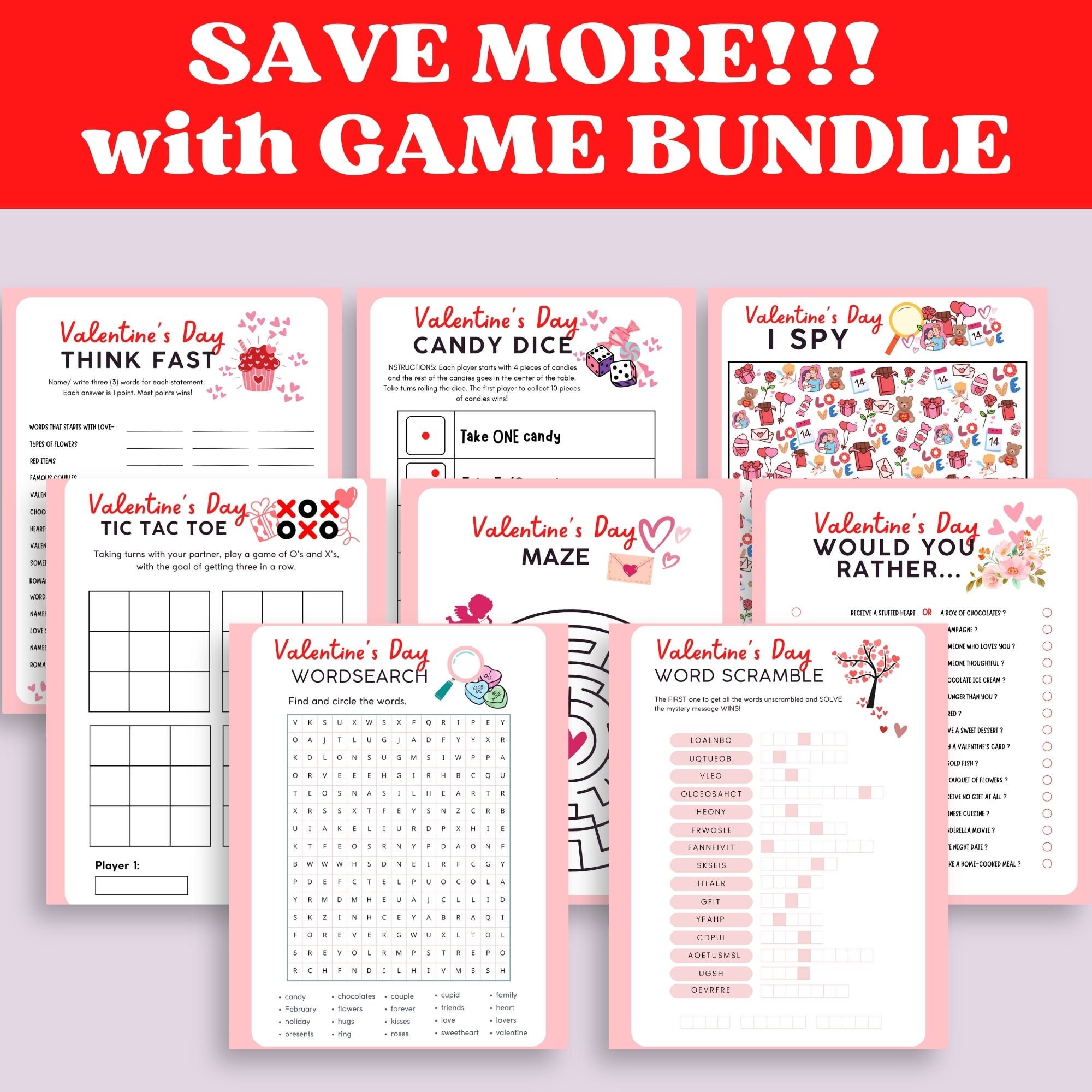 Valentines Day Mad Libs Valentines Day Game Couple Game Love Letter Mad ...