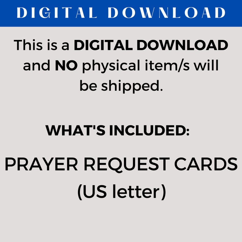 Prayer Request Card Printable | Prayer Card Template | Church Prayer ...