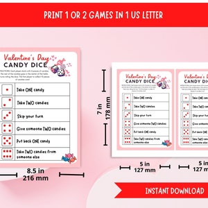 Valentine's Day Printable Games | Valentines Games Bundle | Valentines ...