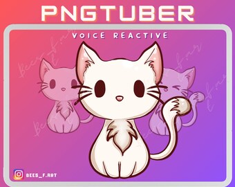 Pngtuber Cute Brown Hair Girl | Voice Reactive | Twitch Streamer Vtuber ...