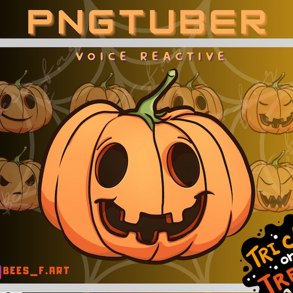 Twitch Vtuber Pumpkin - Etsy