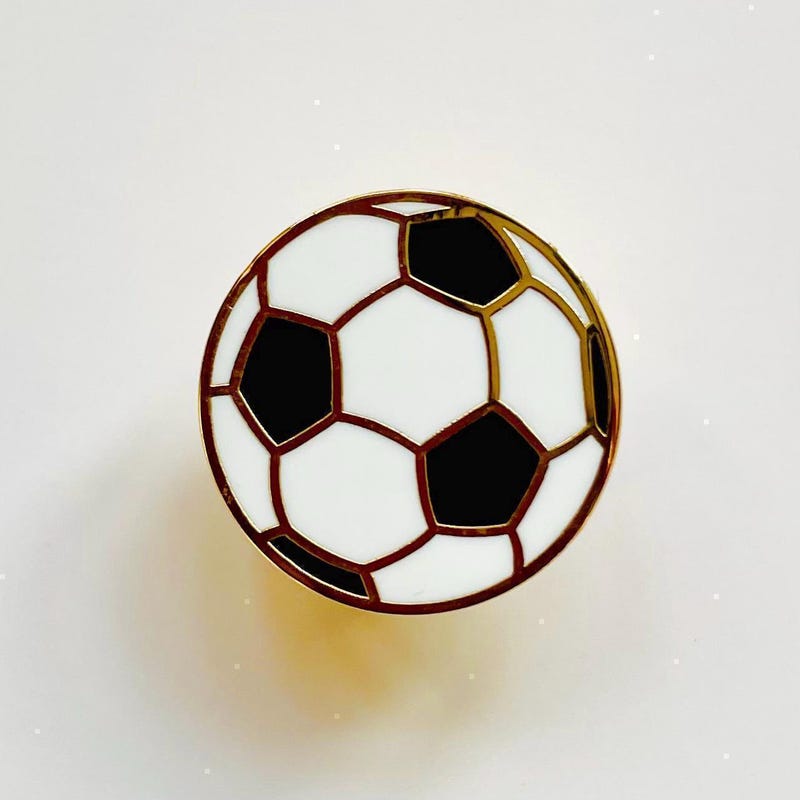Soccer Pins for Backpack - Etsy UK