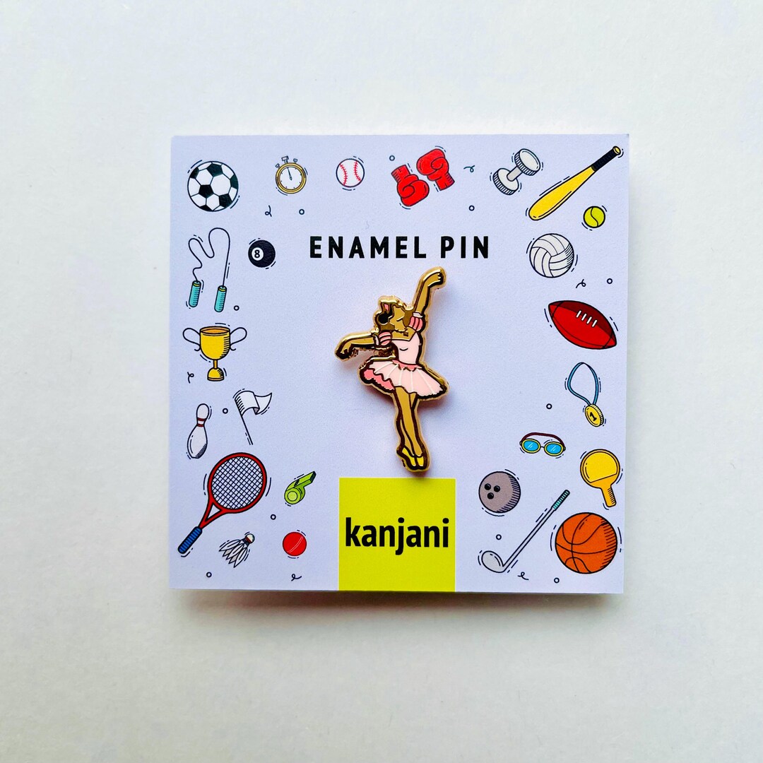 Ballerina Princess Enamel Pin – Sport Lapel Pin, Ballet Lover Gift ...