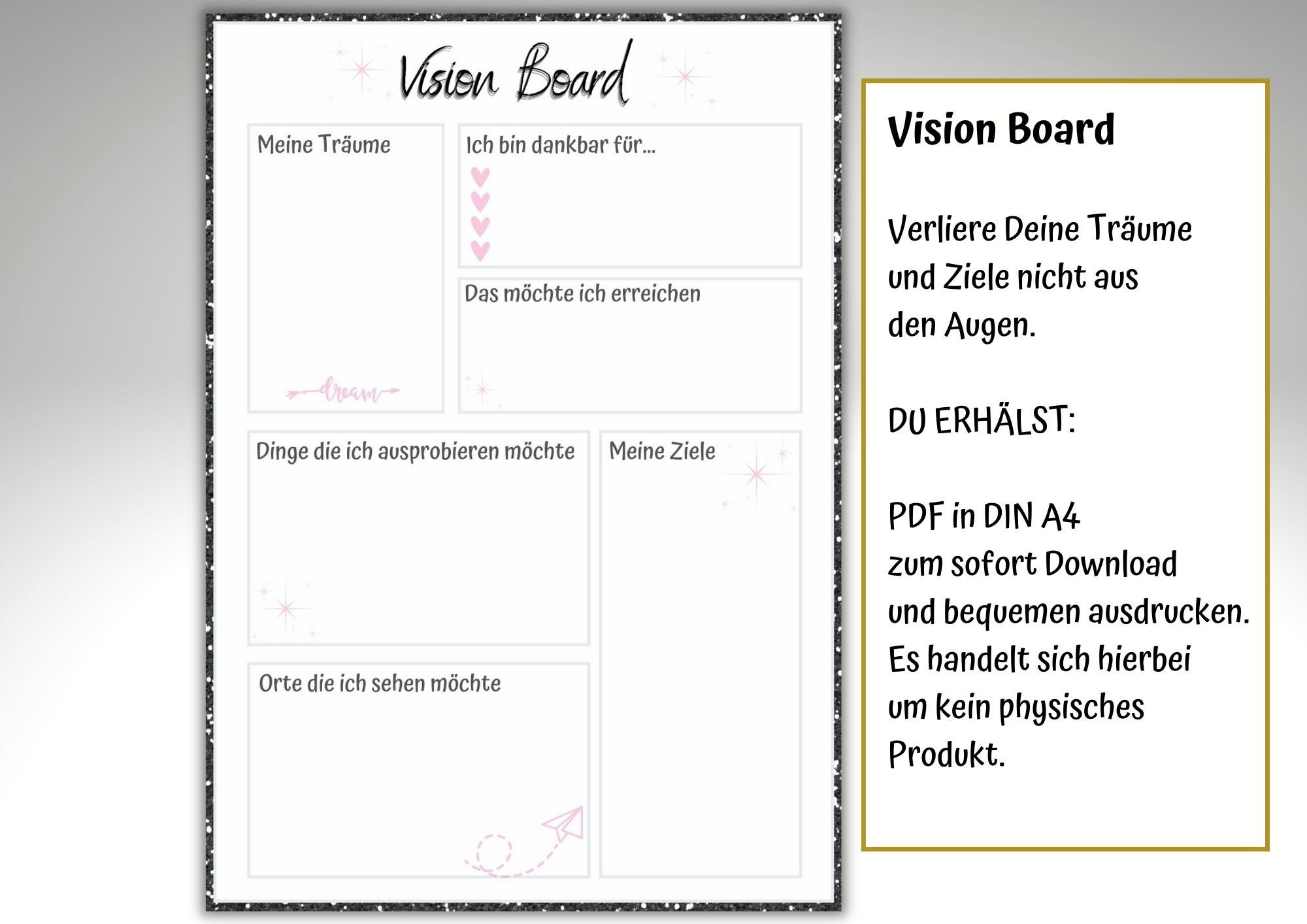 Vision Board, New Year's Resolutions, Activities for New Year's Eve ...