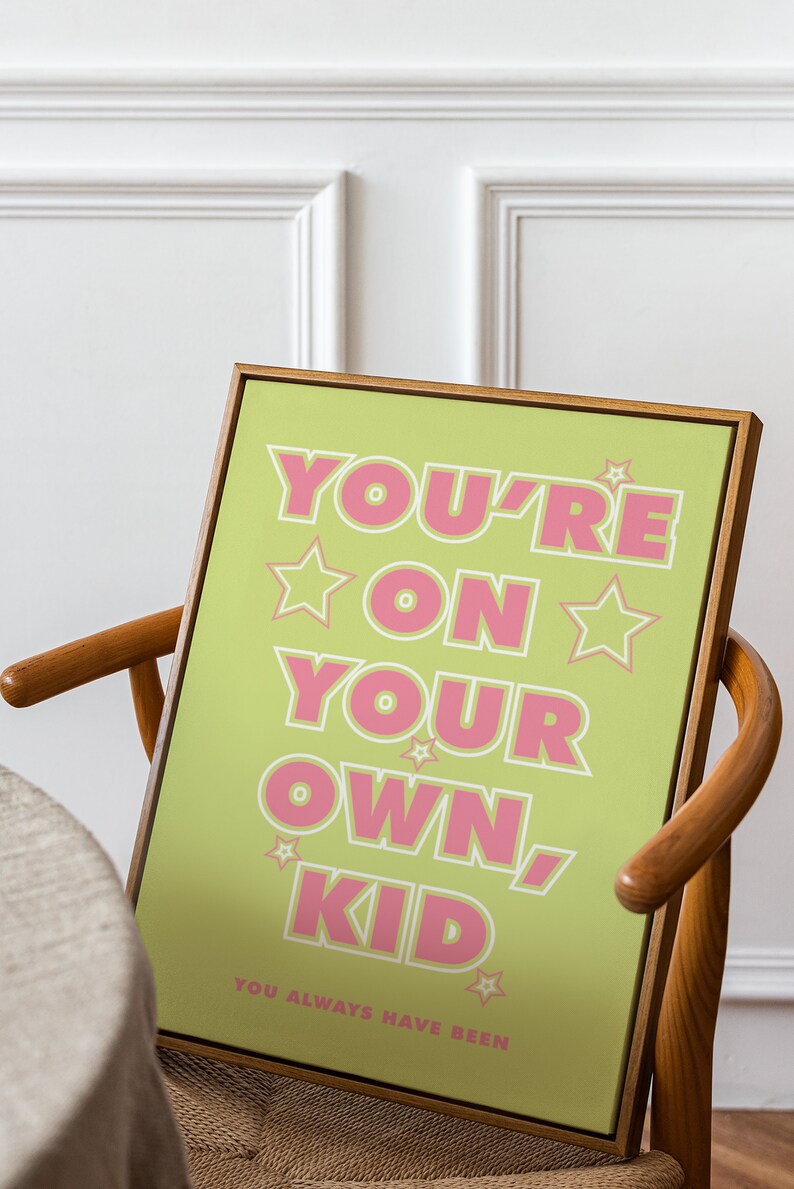 Taylor Swift Youre on Your Own Kid Song Midnights Album - Etsy