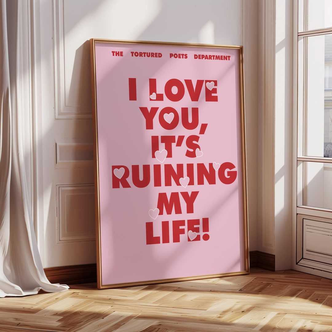 Fortnight Taylor Swift Poster the Tortured Poets Department Song Lyric ...