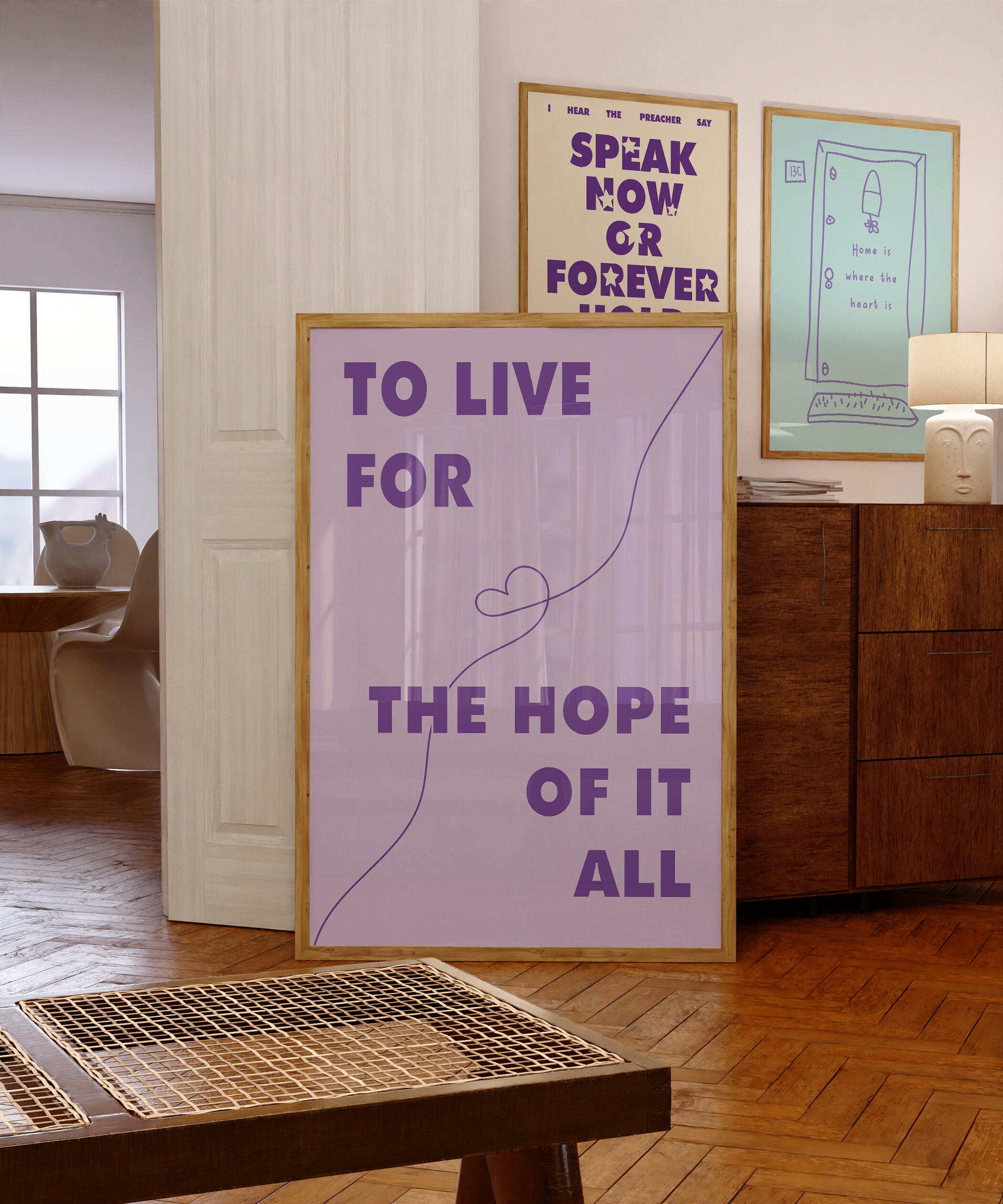 AUGUST Taylor Swift Poster to Live for the Hope of It All Song - Etsy