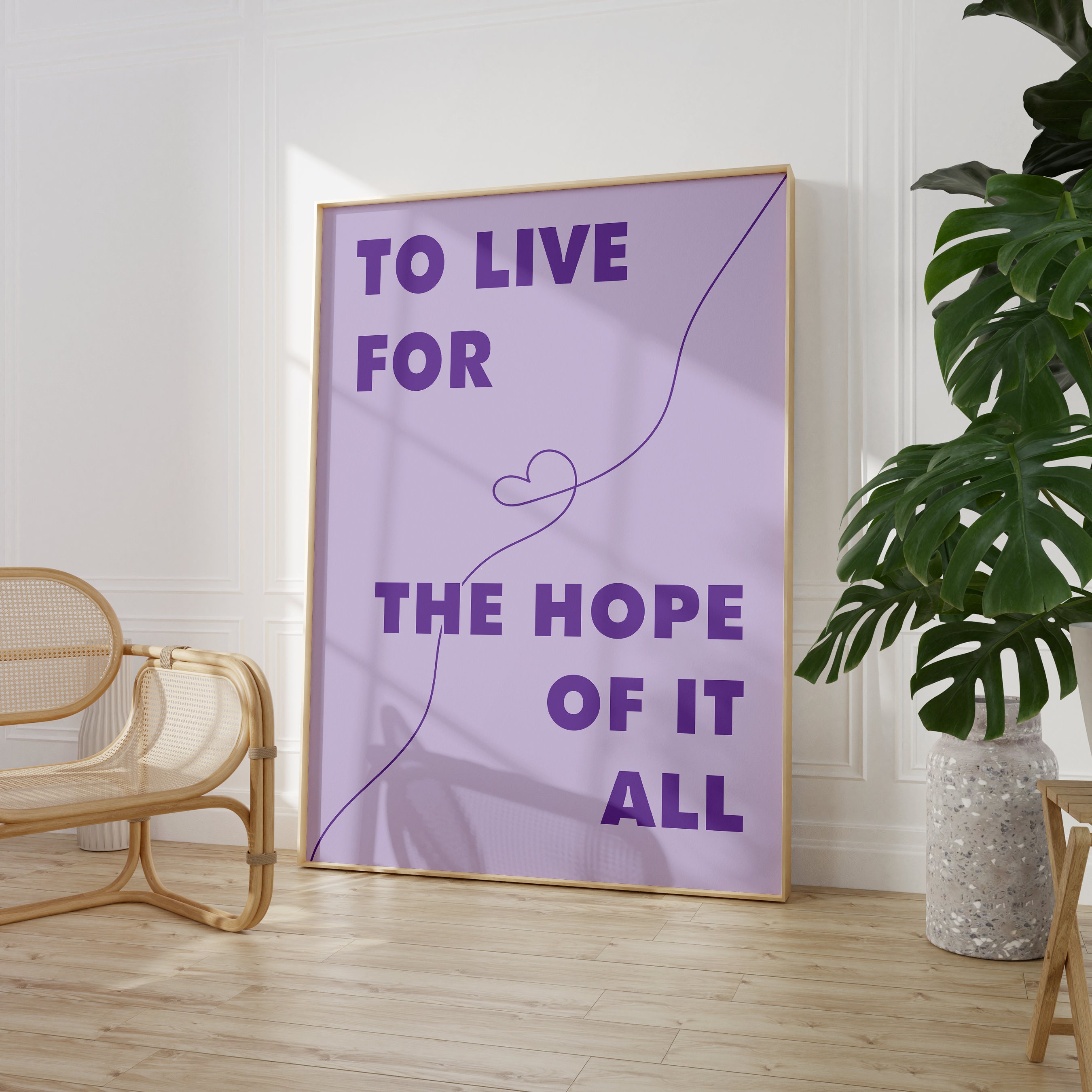 AUGUST Taylor Swift Poster to Live for the Hope of It All Song - Etsy