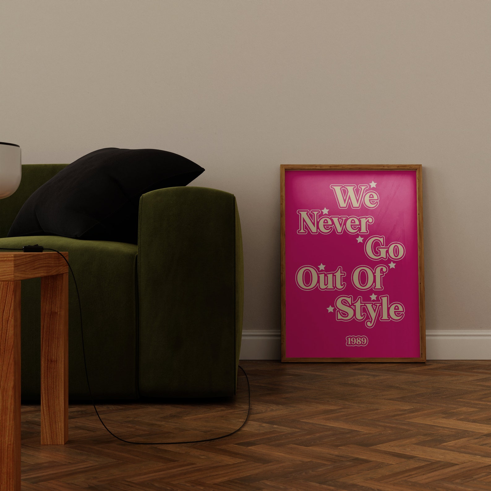 Taylor Swift Poster We Never Go Out of Style Song Lyric - Etsy
