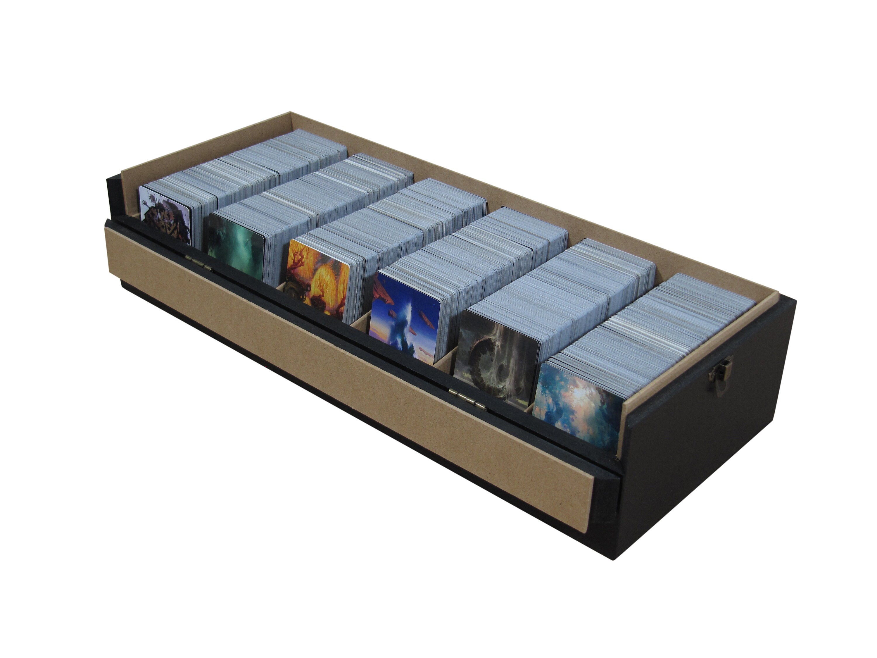 3400 MTG Card Storage Box Painted Black. Suits Magic the Gathering ...