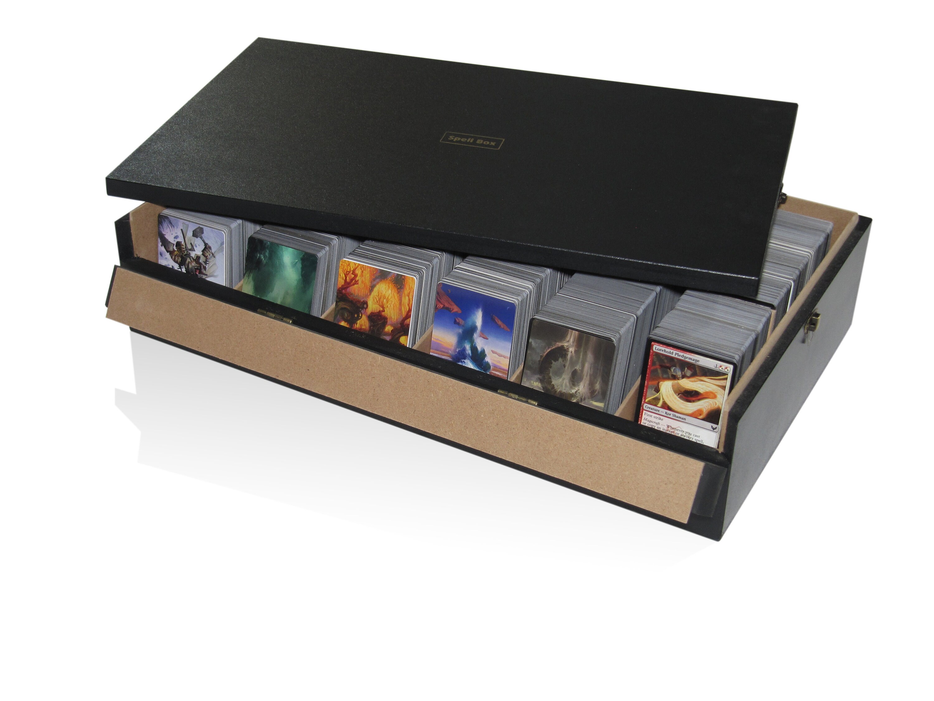 5400 MTG Card Storage Box Gloss Black. Suits Magic the Gathering ...
