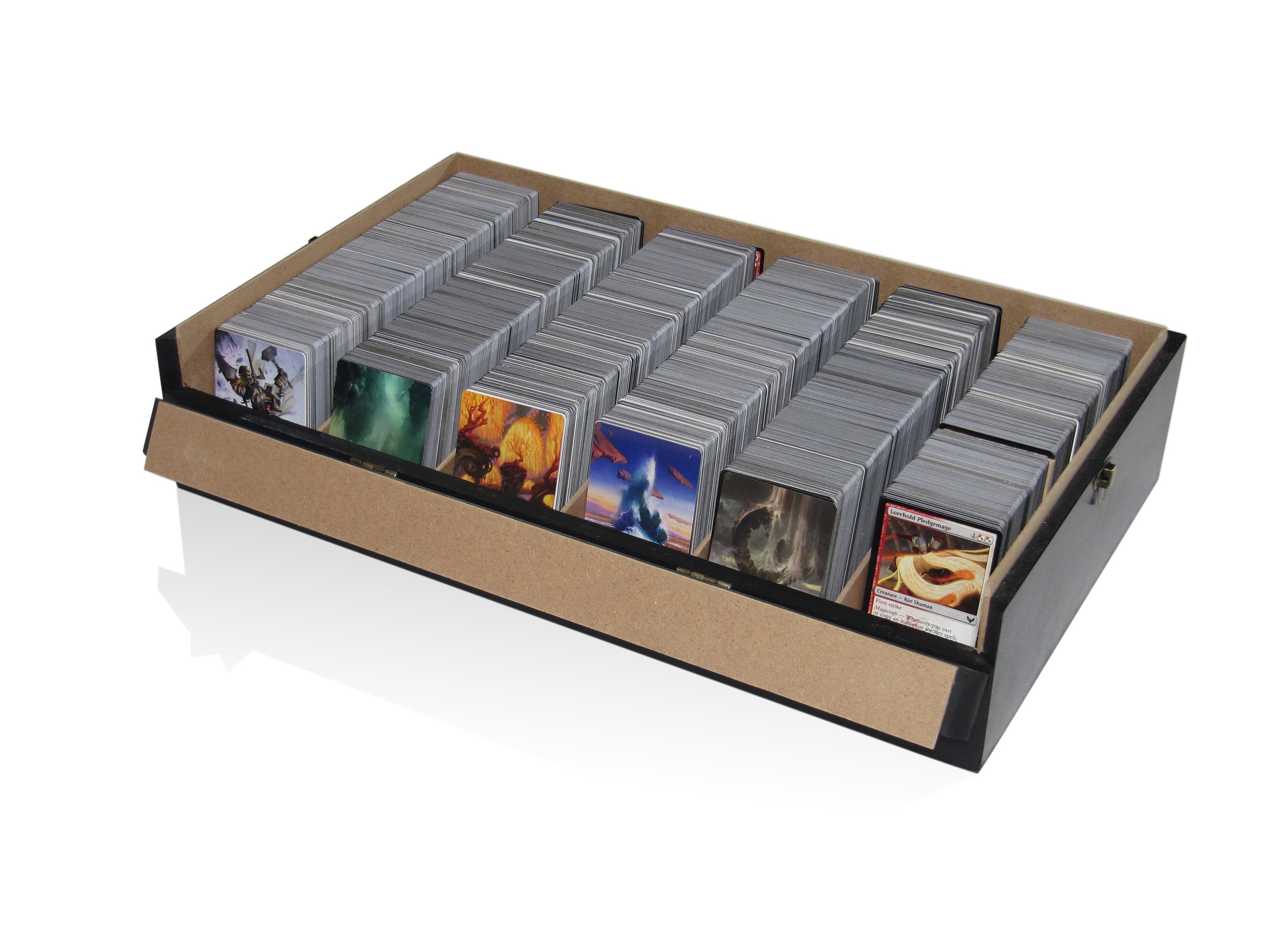 5400 MTG Card Storage Box Gloss Black. Suits Magic the Gathering ...