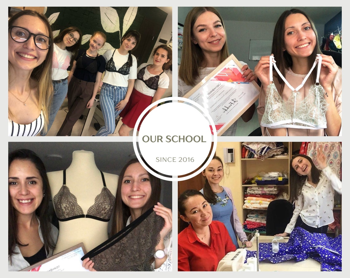 Lingerie Sewing Course Bra Panty Making DIY Sewing Kit. - Etsy