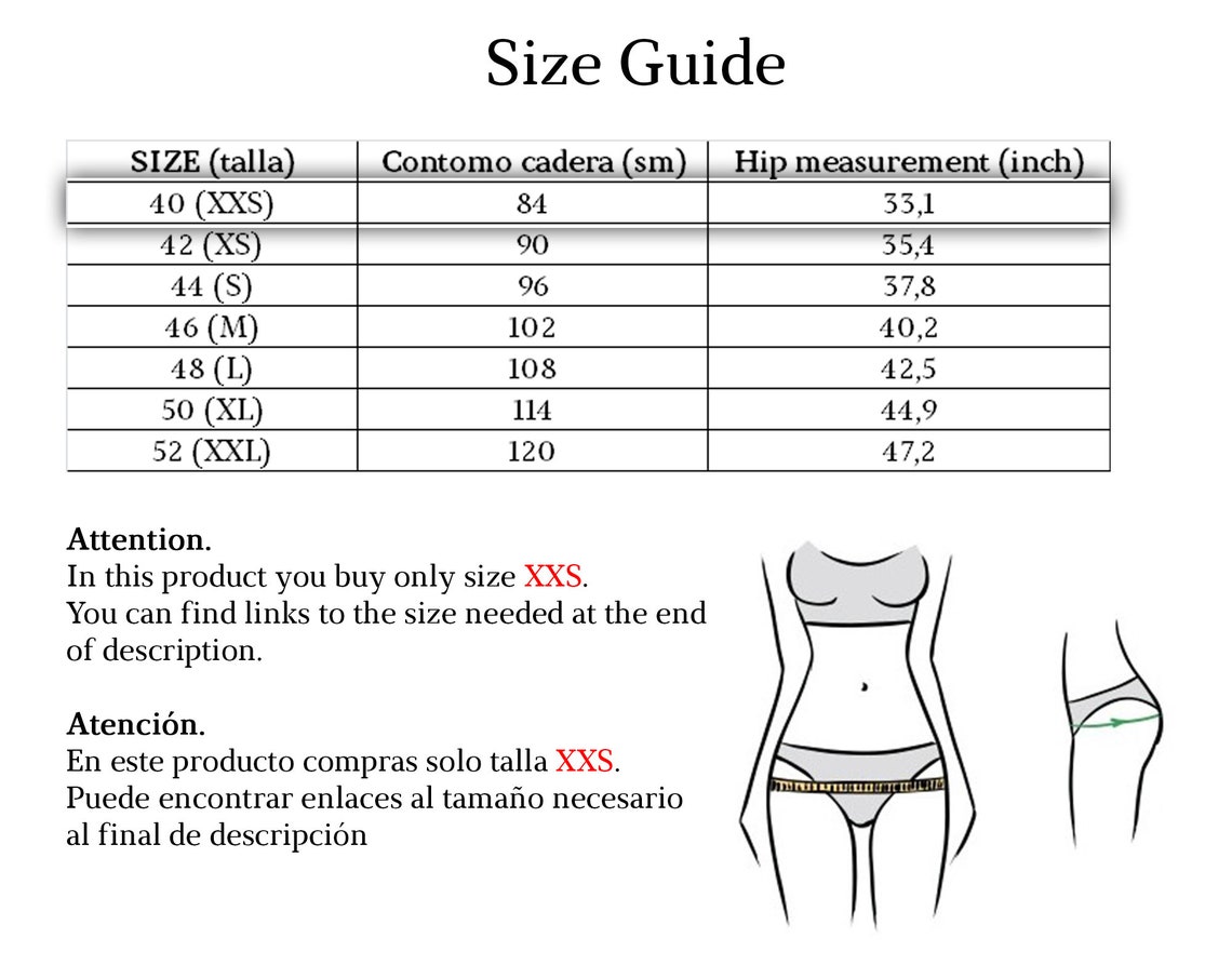 Classic Thong Digital Sewing Patterns. XXS Size, Instant Download - Etsy