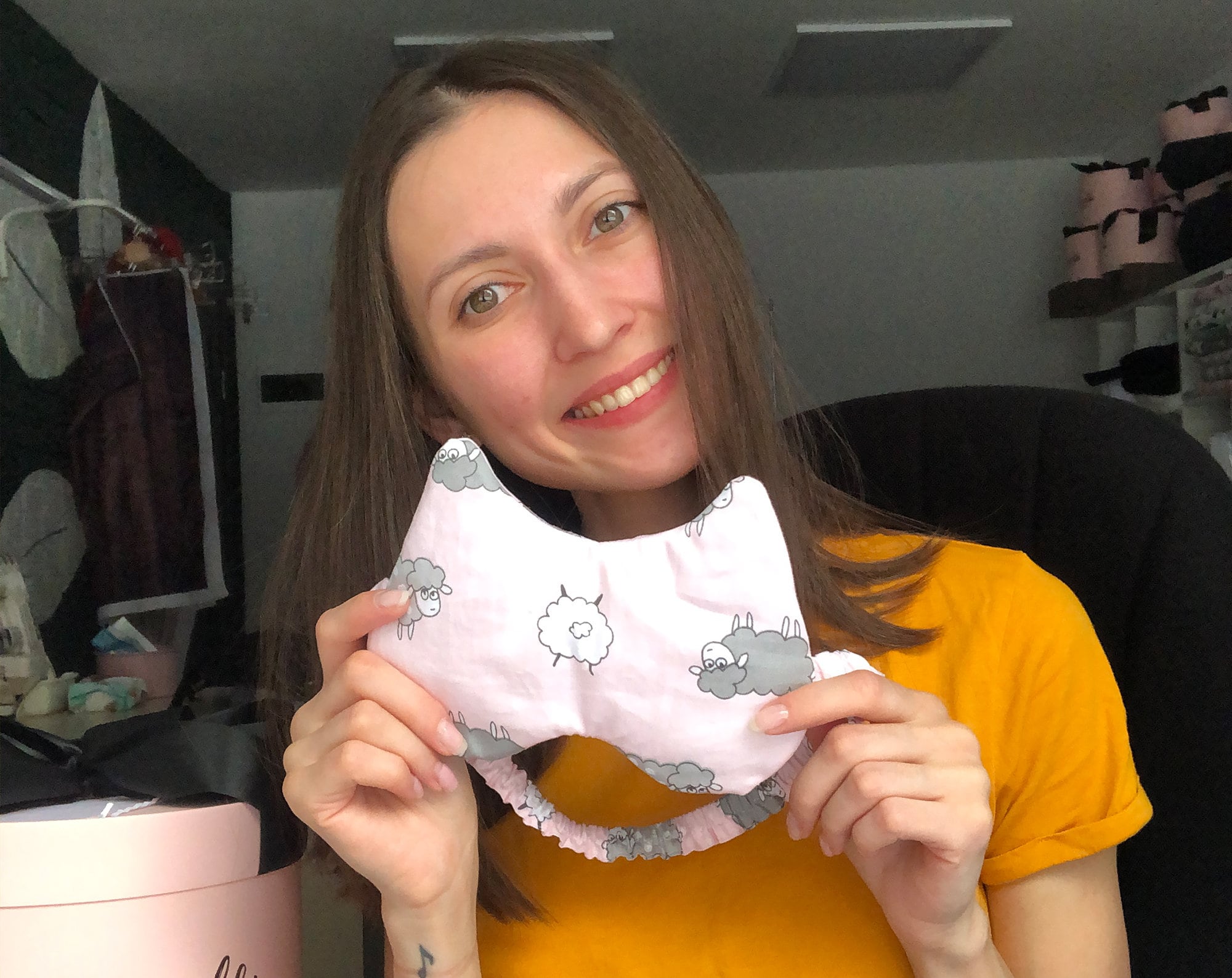 Eye Masks Sleeping Mask Pattern and Tutorial - Etsy