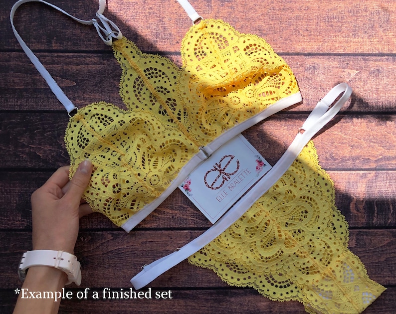 Lingerie Sewing Course Bra Panty Making DIY Sewing Kit. Underwear Kit ...