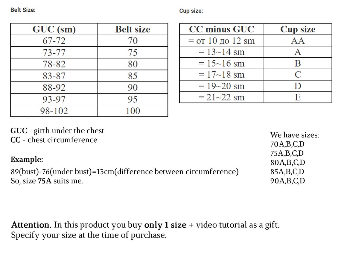 Bra Sewing Pattern Bralette PDF Pattern Instant Download Brassiere ...