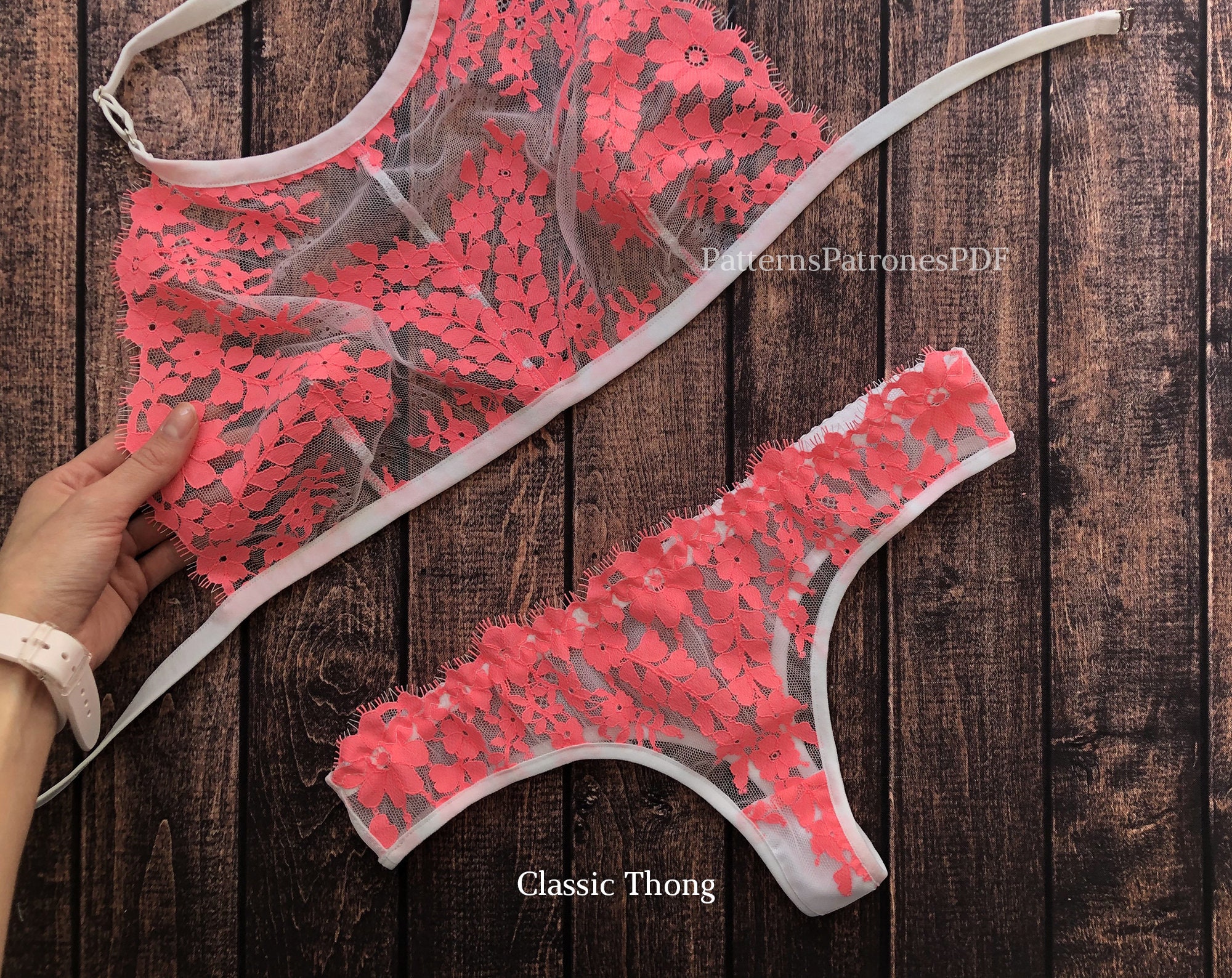 Classic Thong Digital Sewing Patterns Thongs Panties Pattern Thong ...