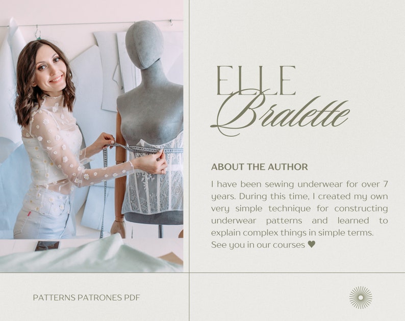 Lingerie Sewing Course Bra Panty Making DIY Sewing Kit. Underwear Kit ...