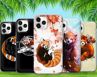 Red Pandas Phone Case - Etsy