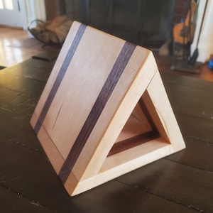 Handmade Triangular Book Holder - Etsy