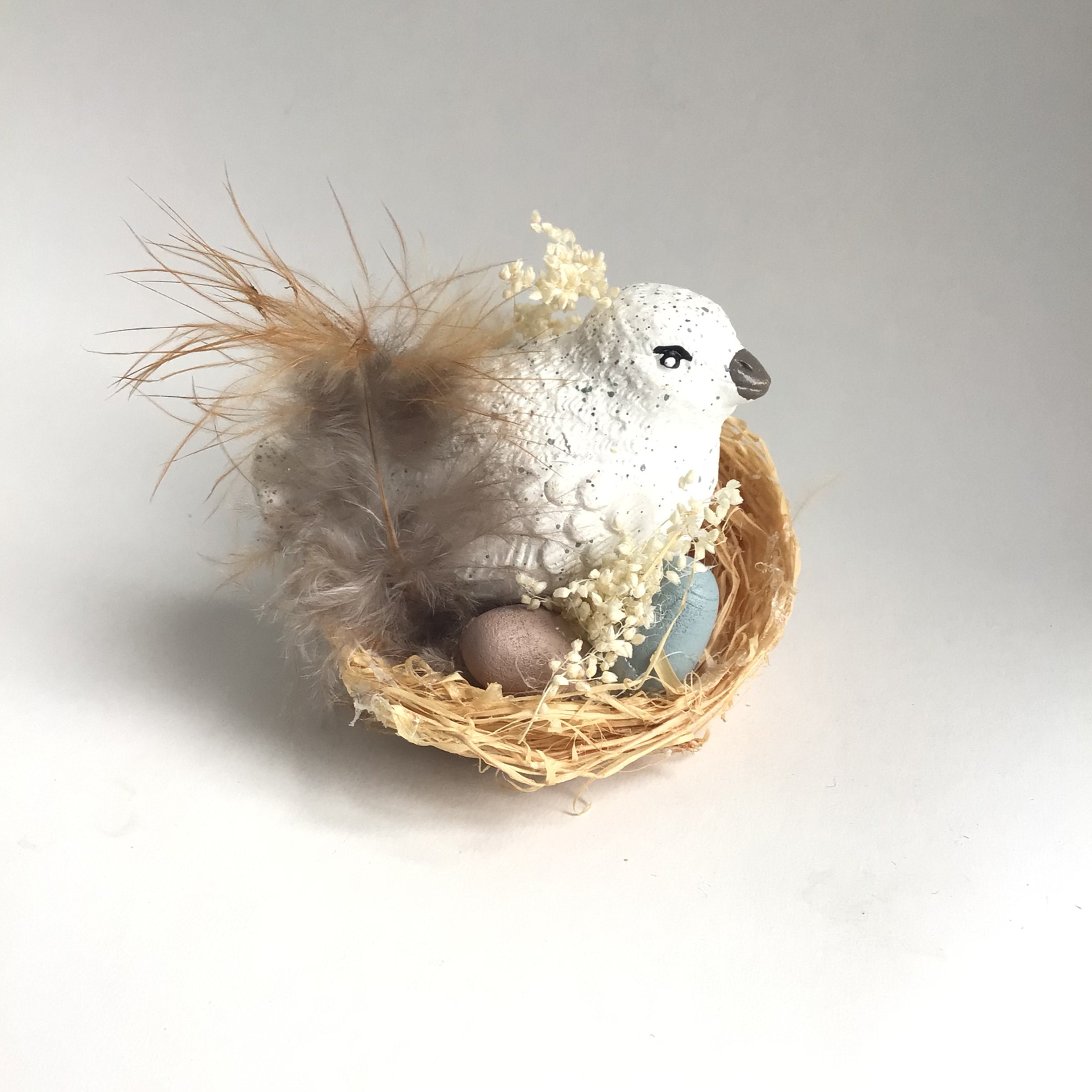 Ostara Birds Nest Ostara Eggs Ostaras Gift Ostara Decor Ostara Art ...