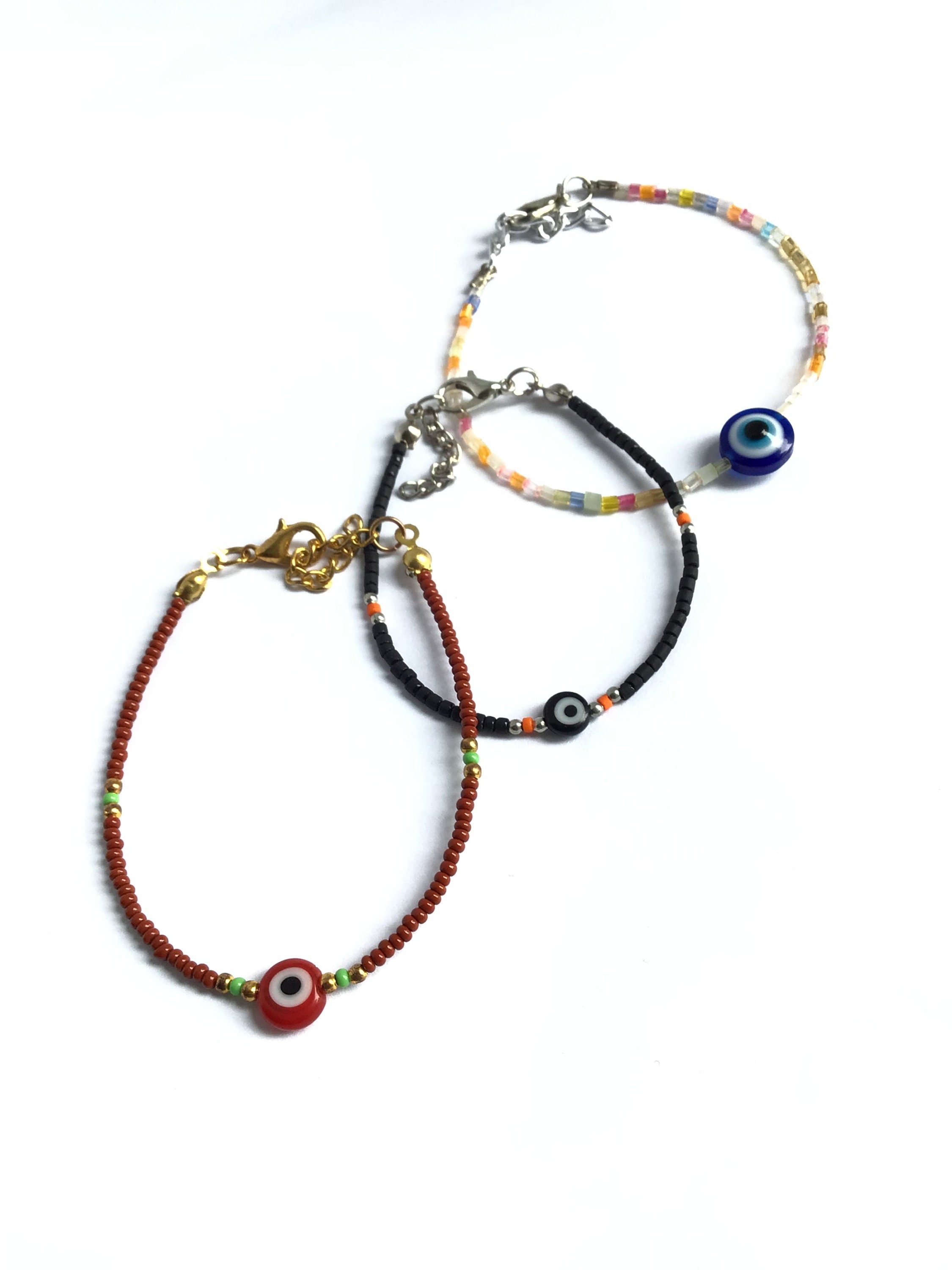 Evil Eye Bracelet Purpose, Light Blue Evil Eye Bracelet Yellow Evil Eye ...