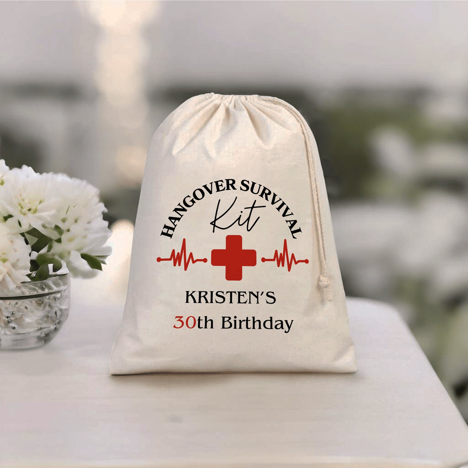 Custom Hangover Survival Kit Favor Bags Love Medicine Kit Bags ...