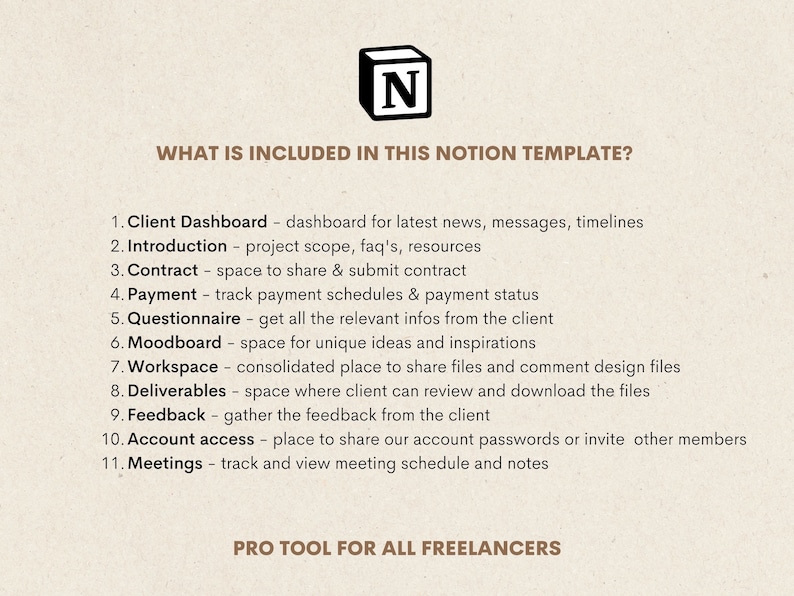 Notion Template Client Portal, Client Dashboard, Project Management ...