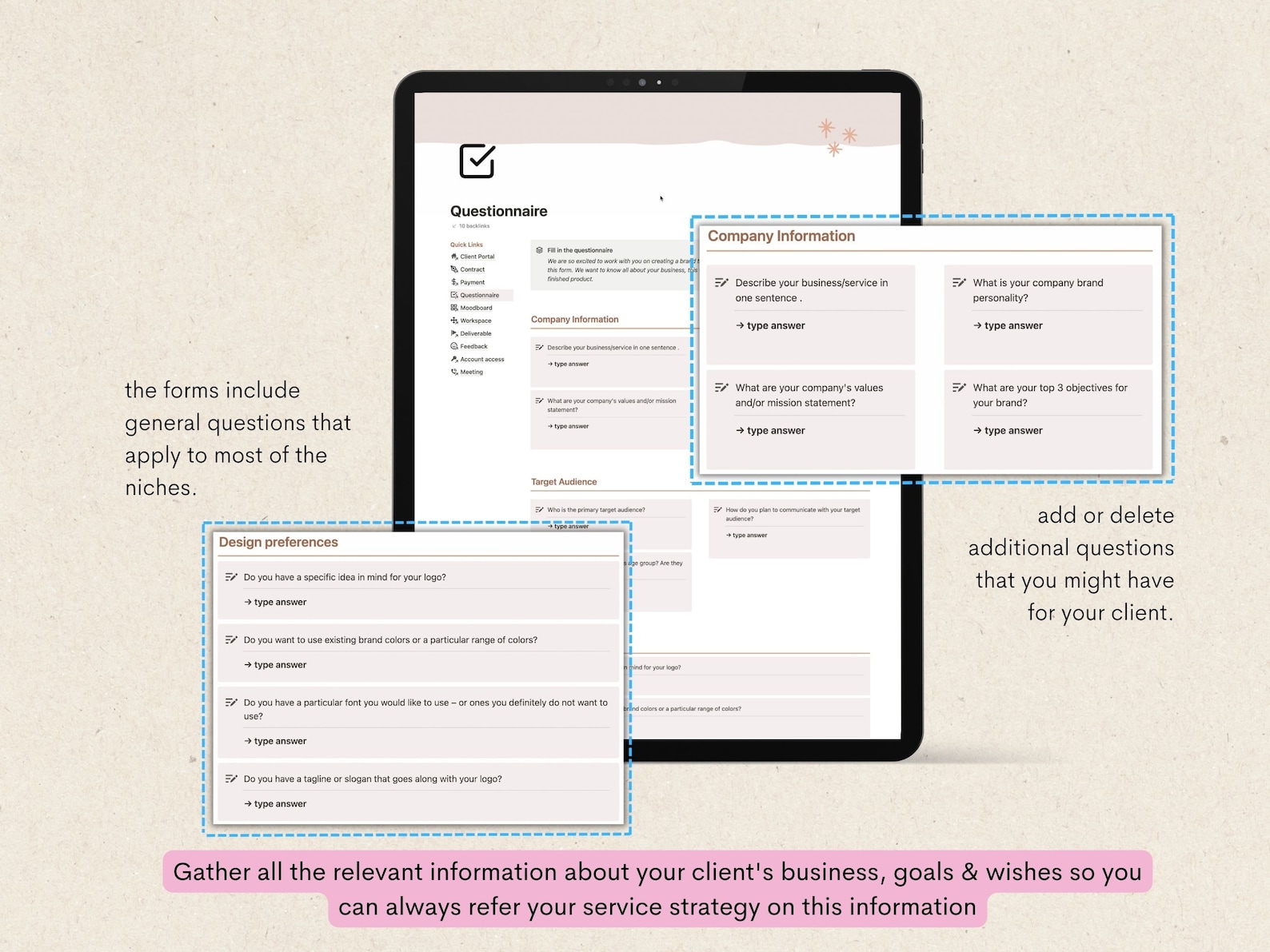 Notion Template Client Portal, Client Dashboard, Project Management ... Notion Template Client Portal, Client Dashboard, Project Management ...
