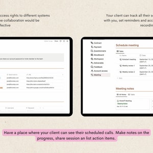 Notion Template Client Portal, Client Dashboard, Project Management ...