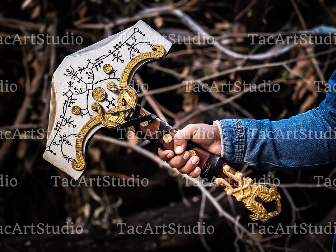 God of War Ragnarok Mjolnir, Thor's Hammer Souvenir, God of War Thor ...
