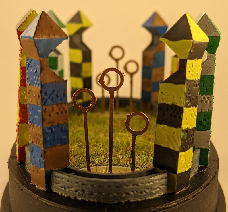 Quidditch Pitch Diorama - Etsy