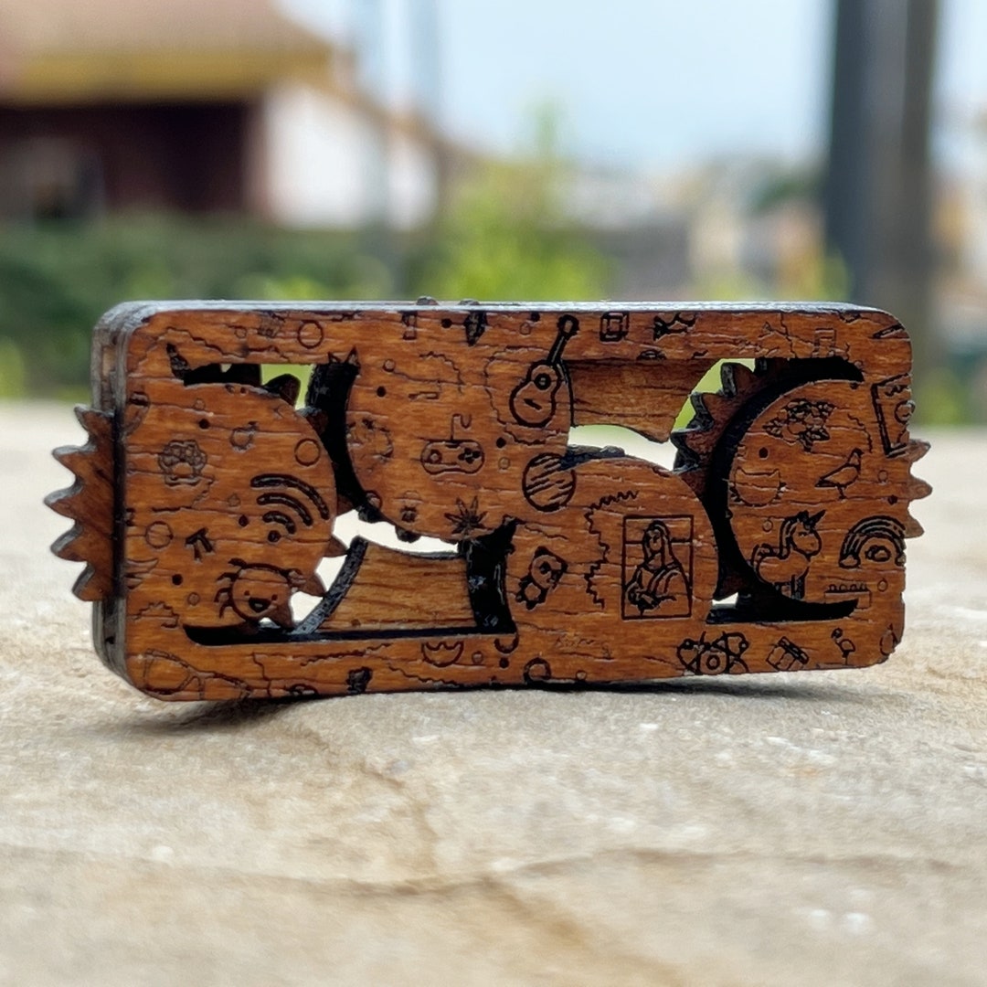 Focus Booster Wooden Fidget for YOUNG GAMER Fidget 4 Gears - Etsy