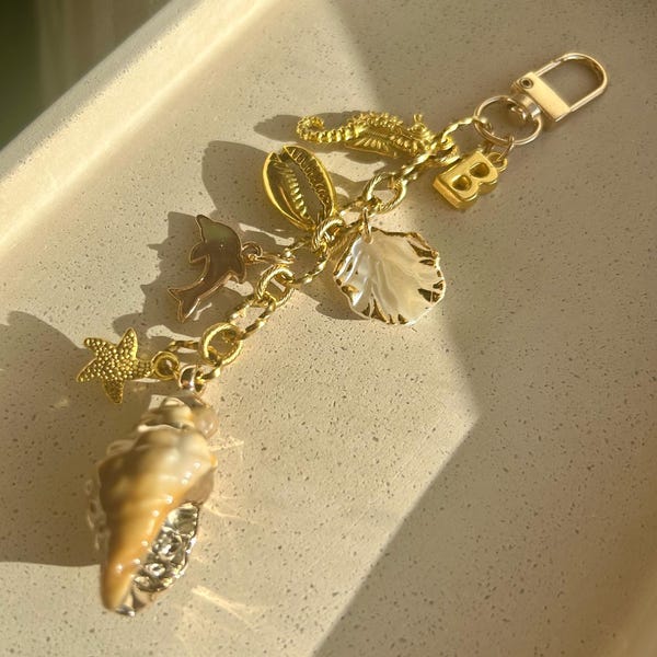 Seashell Charms - Etsy