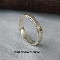 Engraved Spinner Ring, Personalized Engraving, Silver and Gold Spinners ...