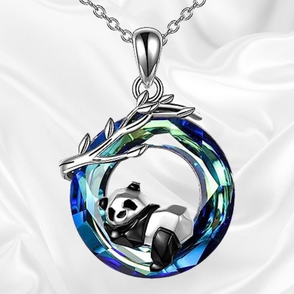 Panda Necklace - Etsy