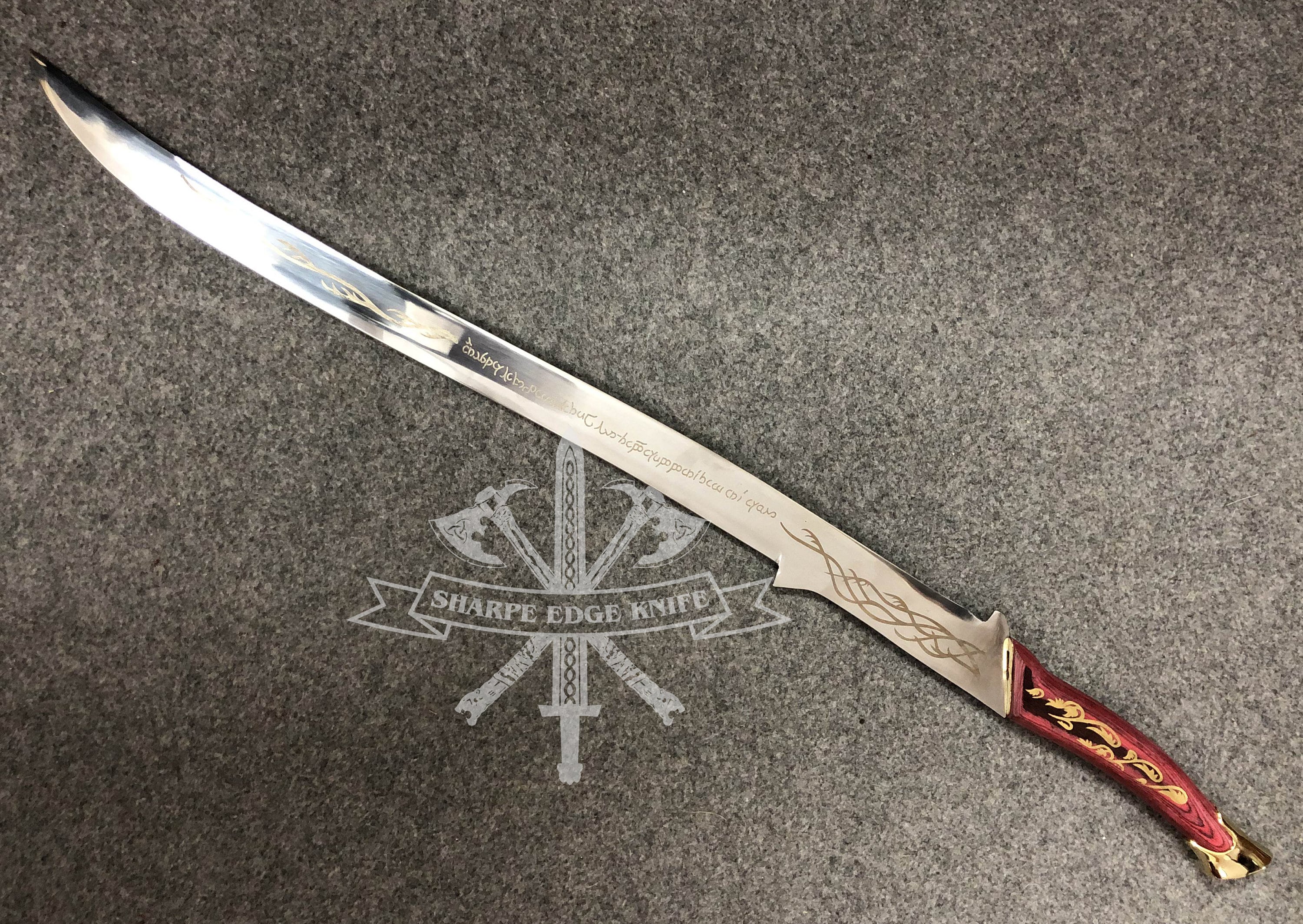 Handmade Princess Elven Sword, Hadhafang Arwen Sword, Lord of the Ring ...
